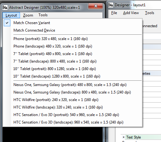 Screenshots of the Abstract Designer | B4X Programming Forum