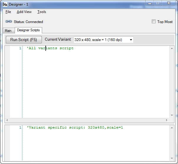 Designer Scripts Tutorial | B4X Programming Forum