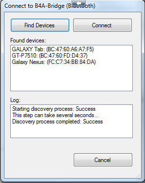 B4A-Bridge un moyen nouveau de connecter un appareil | B4X Programming Forum