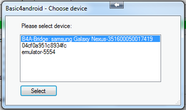 Using CustomBuildAction to deploy to multiple devices at once | B4X Programming Forum