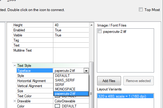 Adding fonts to the designer | B4X Programming Forum