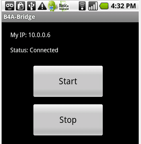 basic4android 开发教程翻译(六)使用B4A-Bridge连接你的设备 | B4X Programming Forum