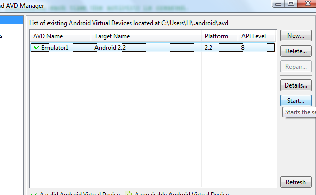 Hello world - Installing Android Emulator | B4X Programming Forum