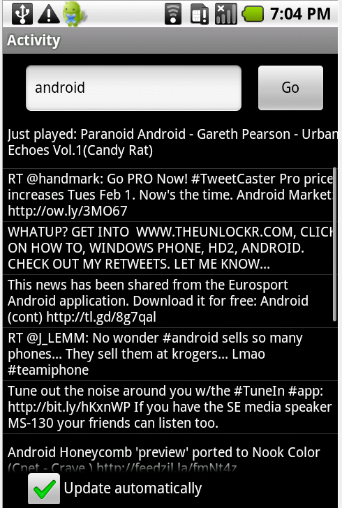 Twitter feed reader | B4X Programming Forum