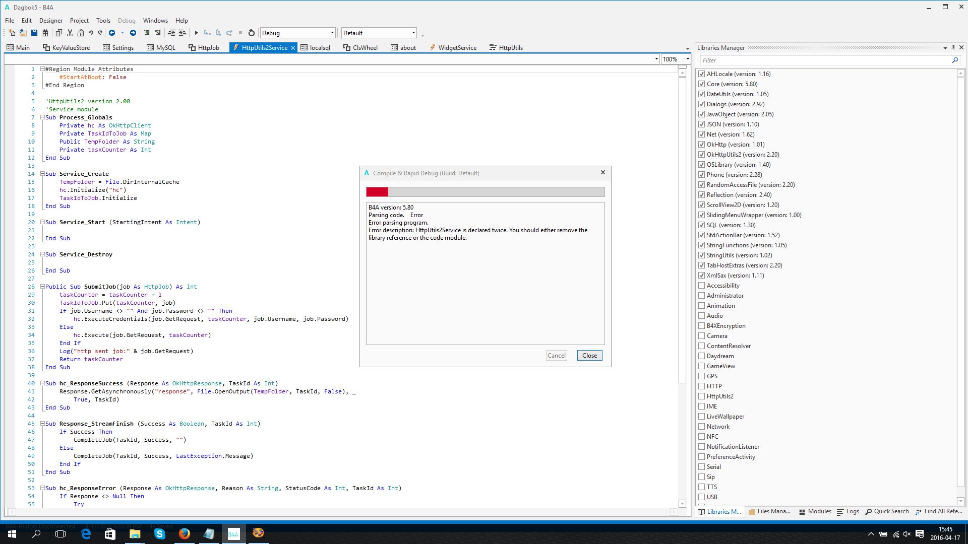 New okHTTP and okHTTPUtils2 | B4X Programming Forum