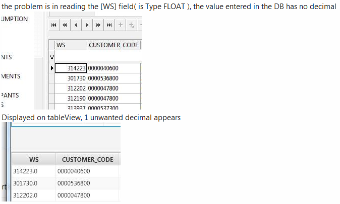Problem with Float field in db | B4X Programming Forum