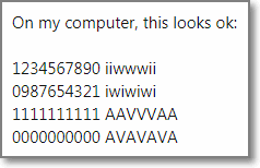 (B4X][BBcodeView] Is there a way to avoid a small inconsistency in rendering digits? | B4X ...