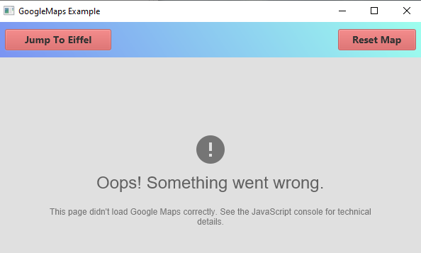 jGoogleMaps Version 1.82 problem | B4X Programming Forum