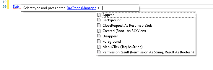 B4XPage Template : Request to include additional B4XPage Event Subs | B4X Programming Forum