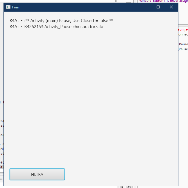 [RISOLTO] Come leggere i Log Usb in B4J | B4X Programming Forum