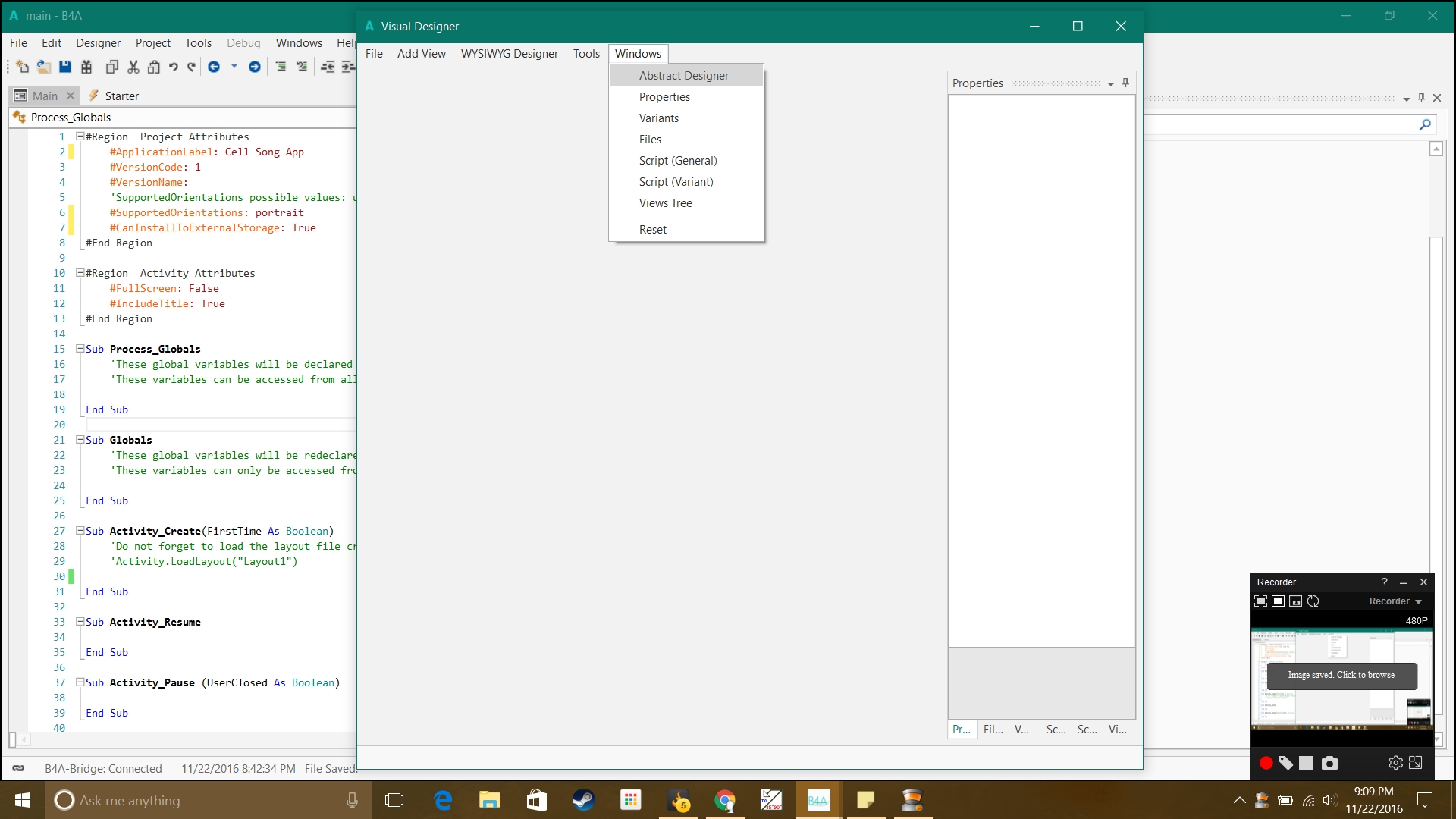 Broken Designer? | B4X Programming Forum