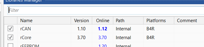 CAN bus relevant lib | B4X Programming Forum