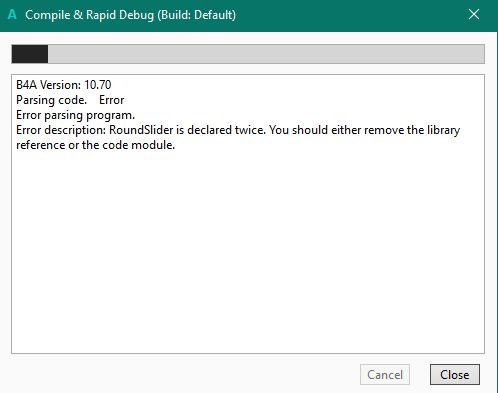 Help with Compile and build | B4X Programming Forum