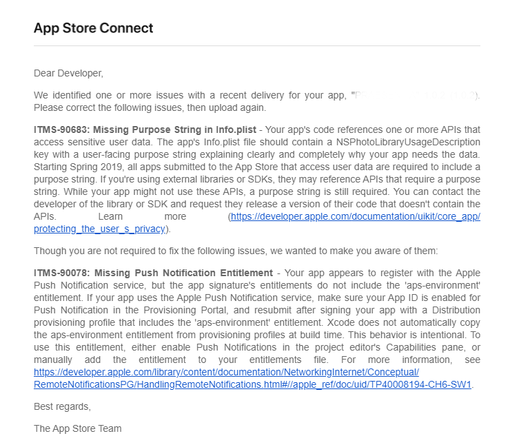 [RESOLVED] Upload App Store | B4X Programming Forum