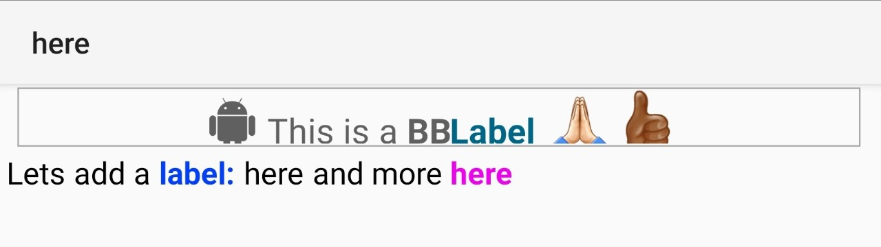 BBCodeView: Can we change the color of linked text (word)? | B4X Programming Forum