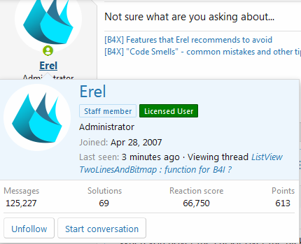 Xenforo bug? | B4X Programming Forum