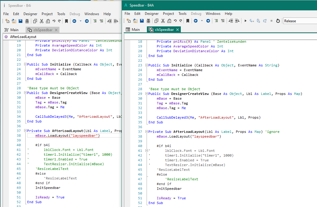 Loadlayout with 2 Parameter ? | B4X Programming Forum