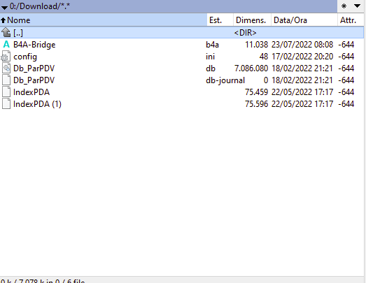 Risolto B4A-Bridge_FtpServer Lista file | B4X Programming Forum