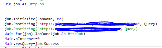 Older versions (SDK19) conflict with the web SQL server | B4X Programming Forum