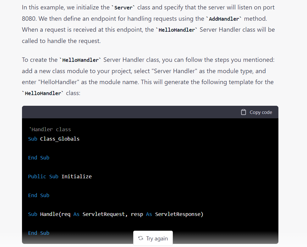 ChatGPT!!!!! | Page 2 | B4X Programming Forum