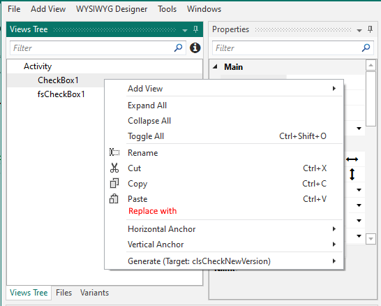 "Repace with" by Designer | B4X Programming Forum