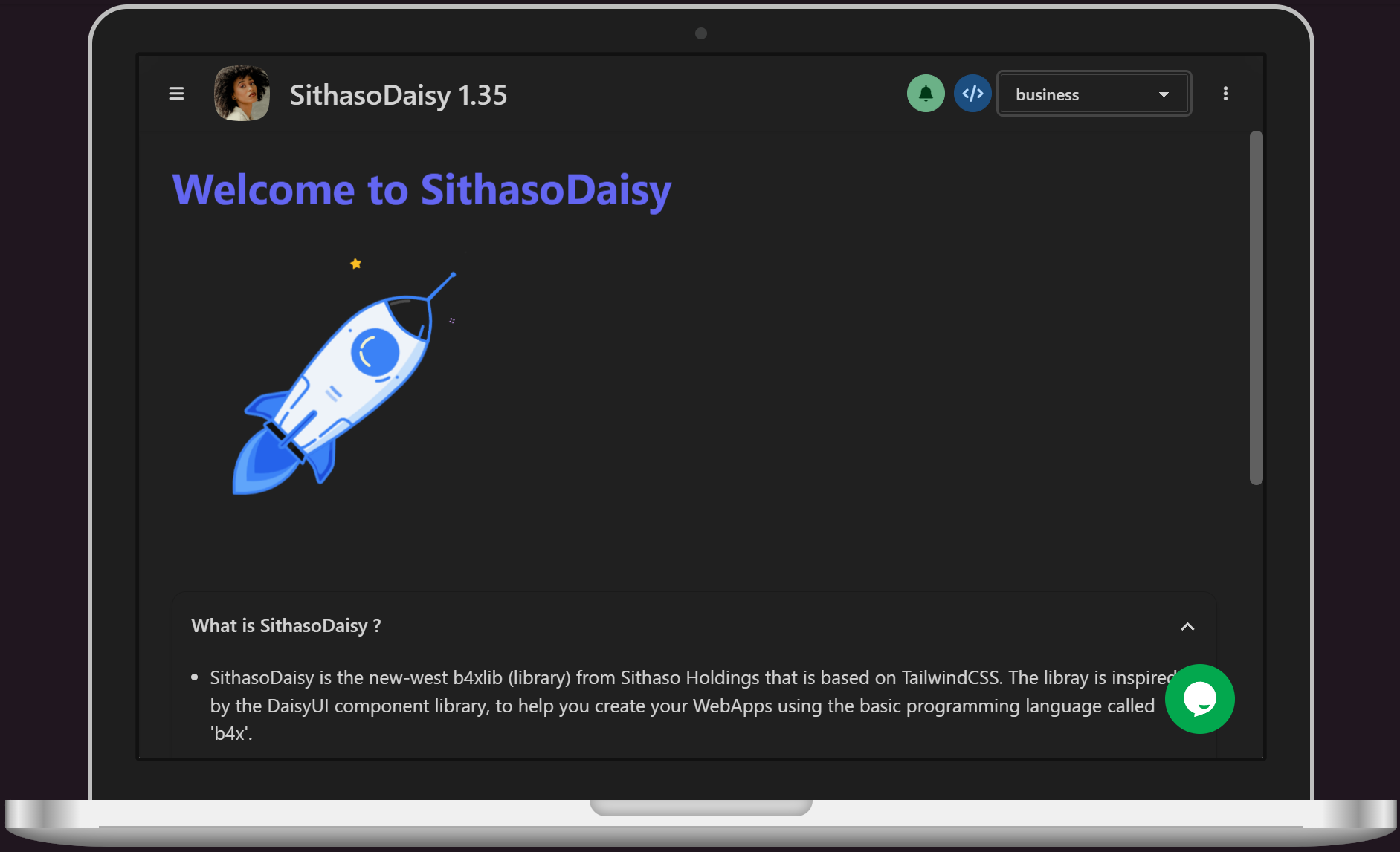 SithasoDaisy TailwindCSS Webapps with B4x - June 2023 Competition - closes 24th June 2023 | B4X ...