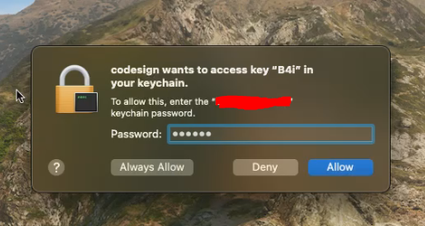 keychain password never saves | B4X Programming Forum