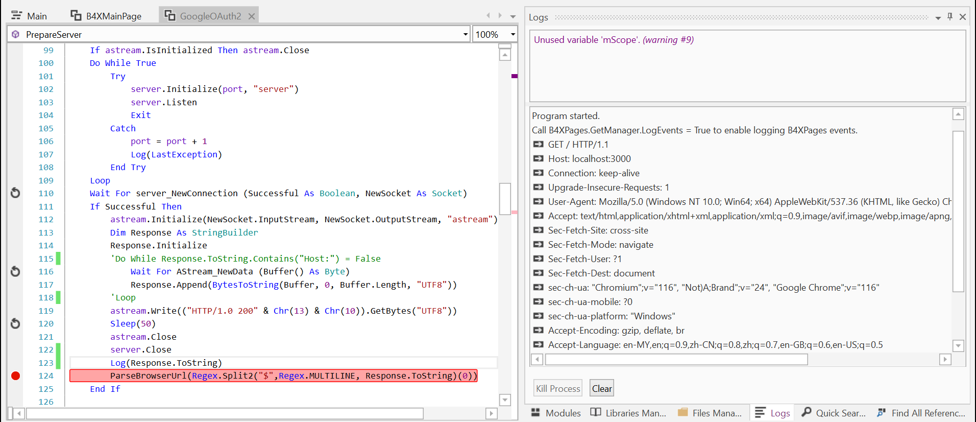 Socket - how to get the url | B4X Programming Forum