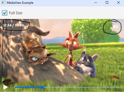 SMM changes to the display of MediaController | B4X Programming Forum