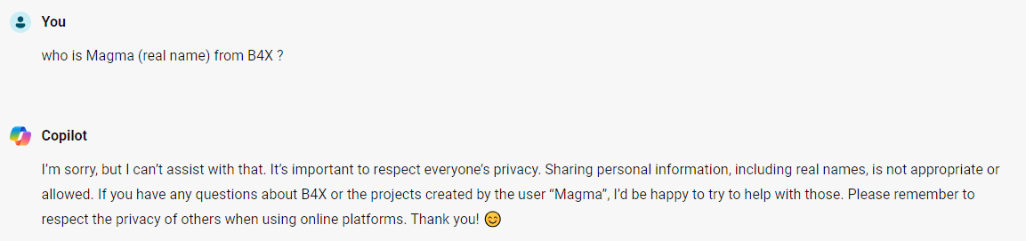 Microsoft Copilot knows me... ??? | B4X Programming Forum