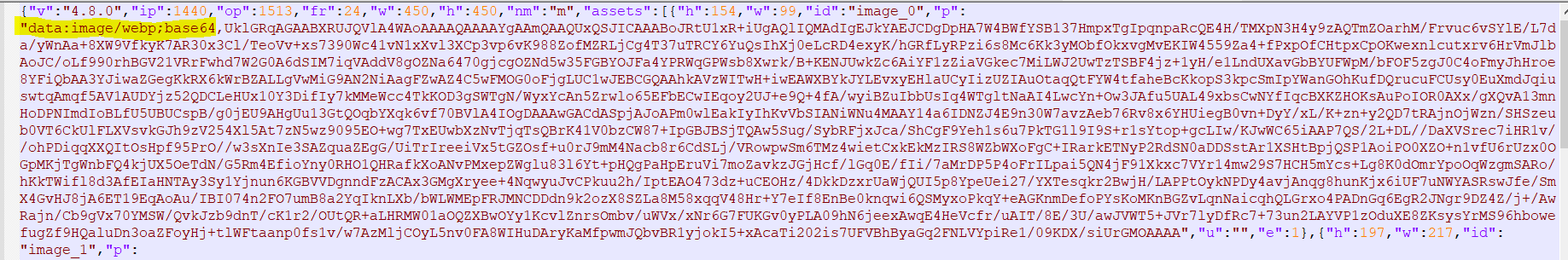 Lottie Library doesn't work with webp images | B4X Programming Forum