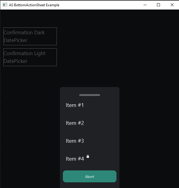 BottomActionSheet Questions | B4X Programming Forum