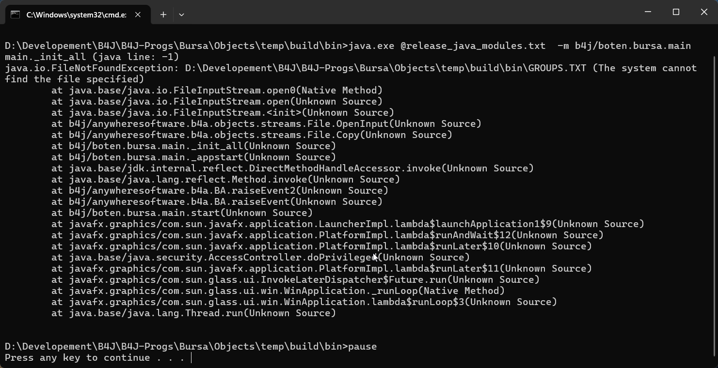 My .EXE is not EXEcuting! | B4X Programming Forum