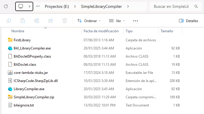 Solved !!! ... B4J_LibraryCompiler.exe cannot find B4Jfolder | B4X Programming Forum
