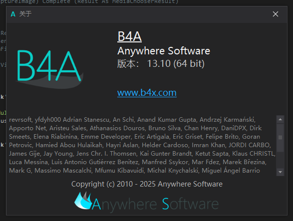 What happens when an error occurs after running the file linked below? | B4X Programming Forum