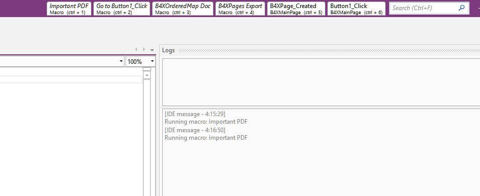 Title Macros are coming... | B4X Programming Forum