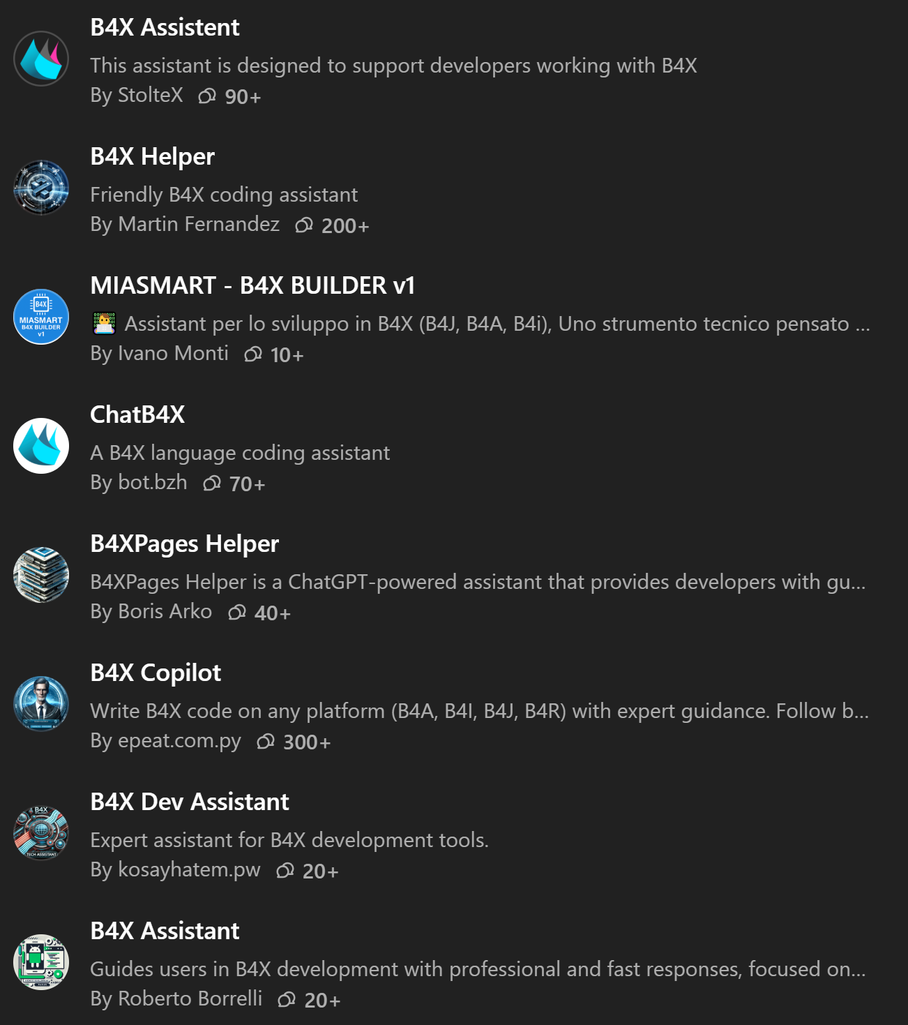 which is Best ai platform supports B4X? | B4X Programming Forum
