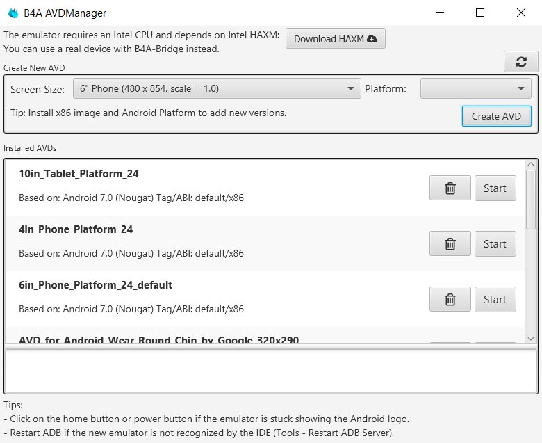 All I see are circles - B4A AVD 6" Phone Platform 24 | B4X Programming Forum