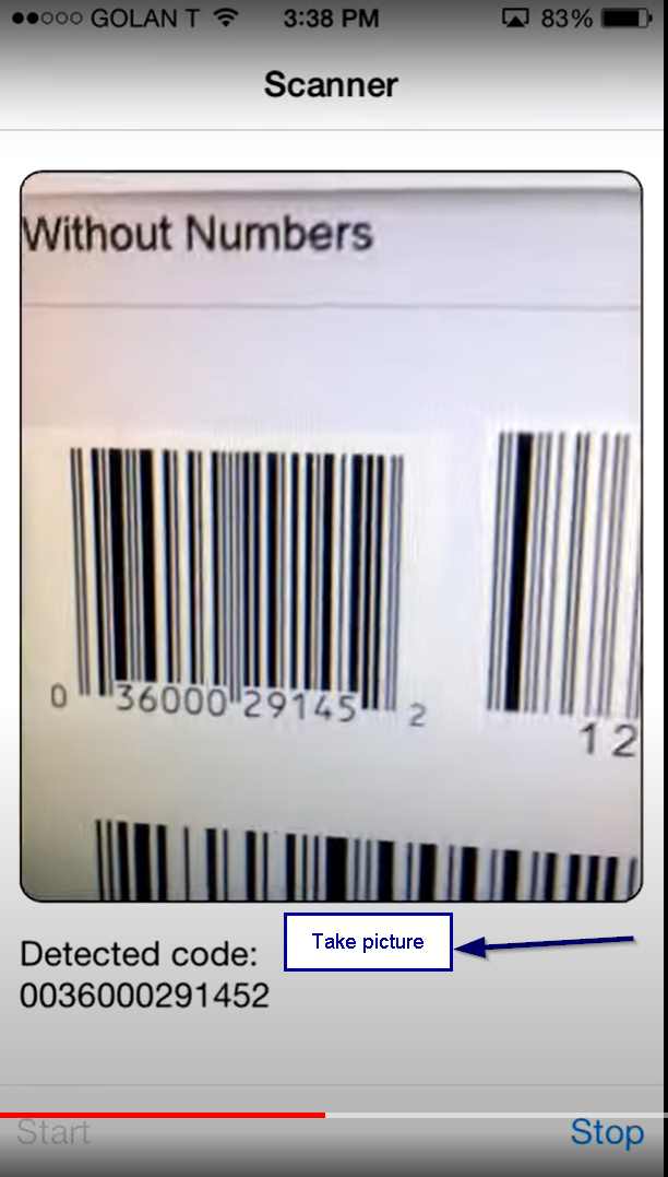 Getting The Photo While Grabbing The Barcode Using B4i Barcode Library B4x Programming Forum 