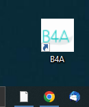No B4A Icon in the Taskbar?! | B4X Programming Forum