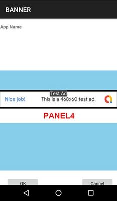 banner ads in panel, not show | B4X Programming Forum