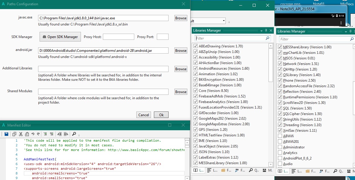Error Message When I upgrade API 25 | B4X Programming Forum