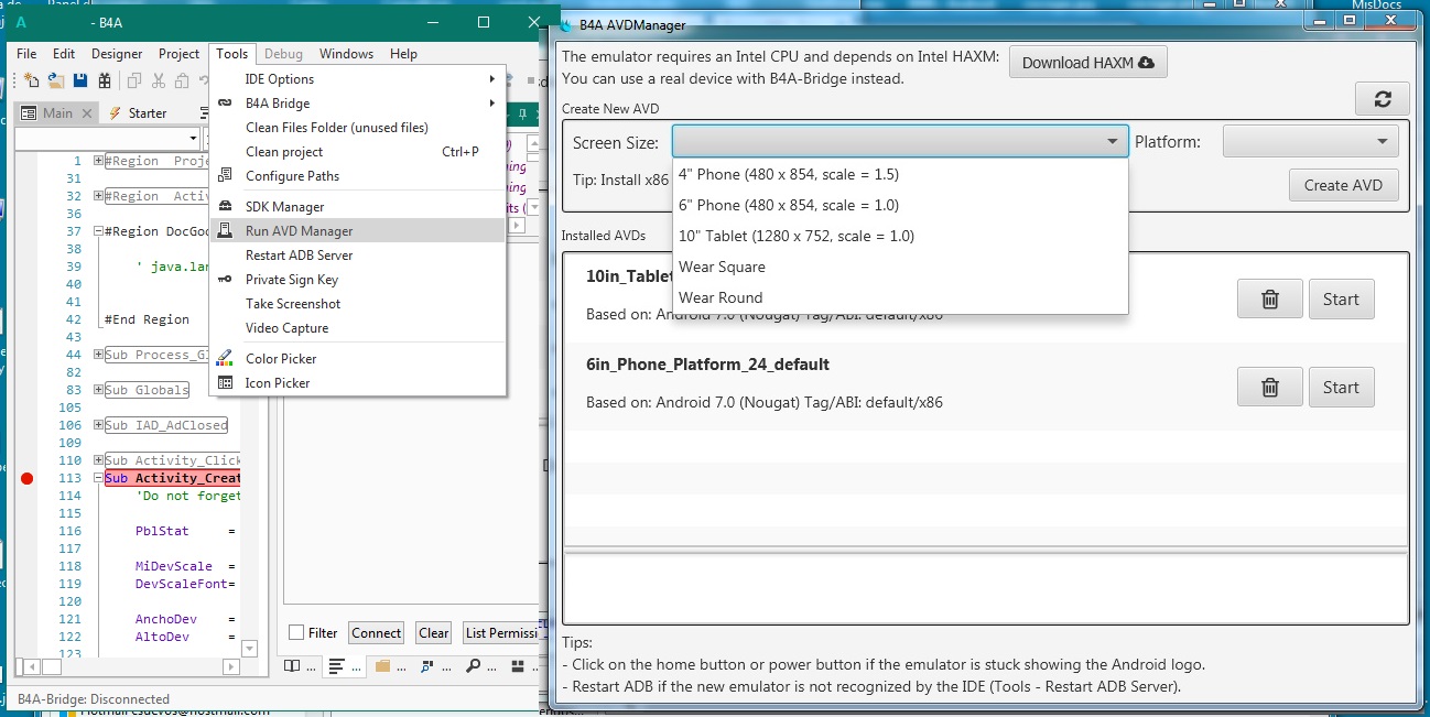Error Message When I Upgrade Api 25 B4x Programming Forum