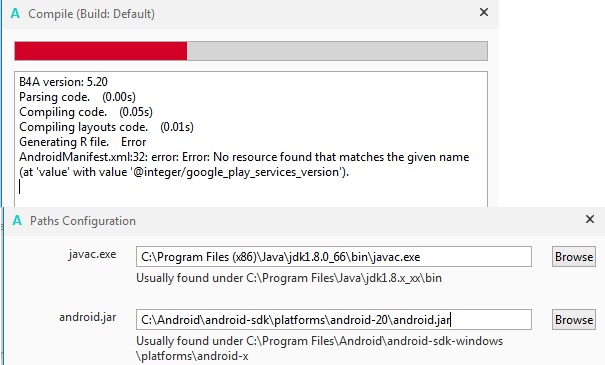 Compiling error on Google Maps android tutorial | B4X Programming Forum