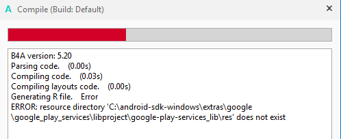 Compiling error on Google Maps android tutorial | B4X Programming Forum