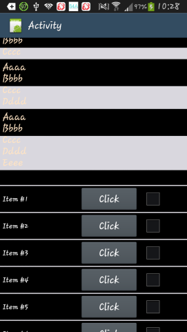 Add line on the top of a listview | B4X Programming Forum