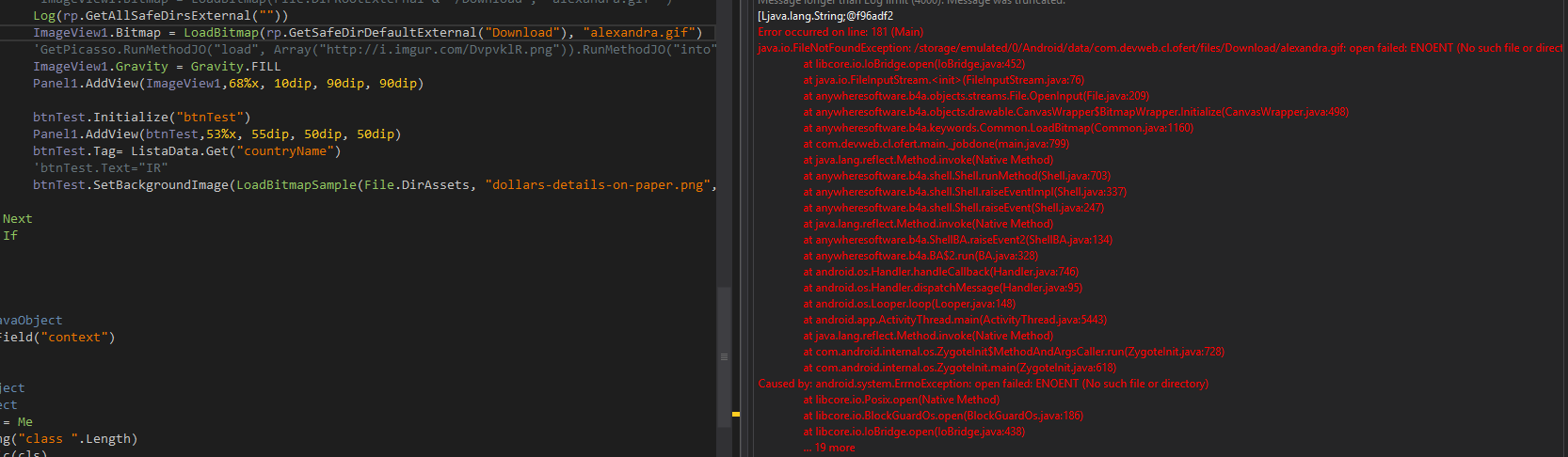 Denied permission SDK 23+ | B4X Programming Forum
