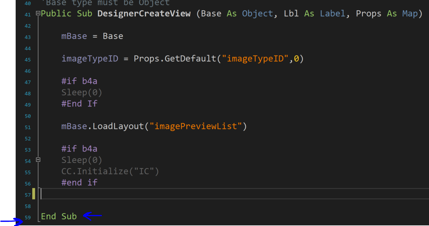 Error occurred on line: 59 | B4X Programming Forum
