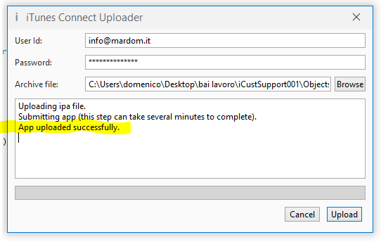 where is my first build after the upload? | B4X Programming Forum