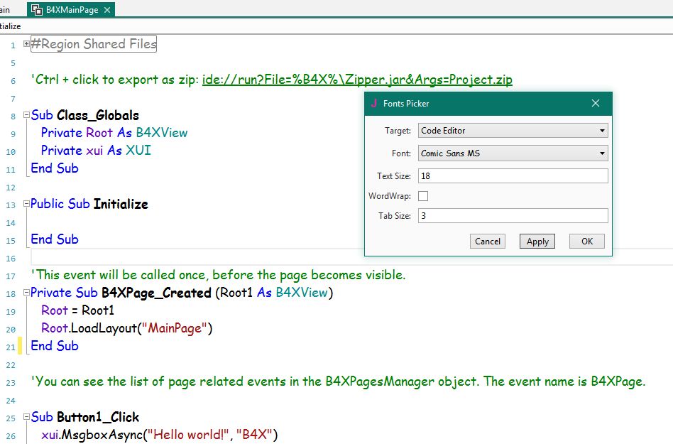 What's your fav IDE font and why is it better than most? | B4X Programming Forum